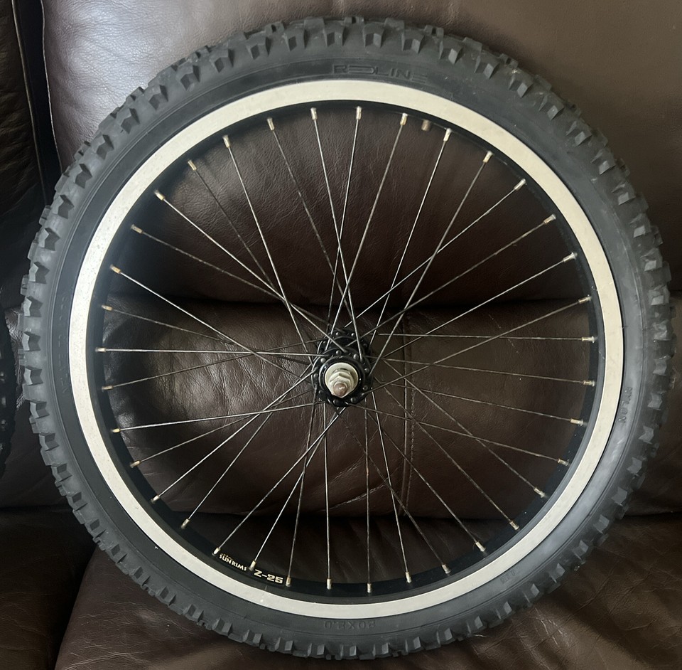 Redline RL340 - Sun Rims Z-25, 20" BMX Wheel Set -used | eBay