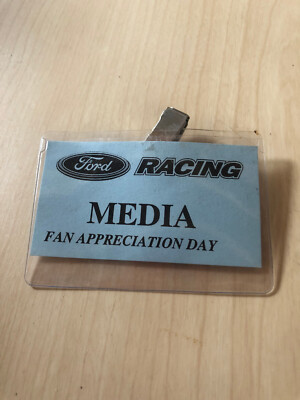 Ford Racing Media Fan Appreciation Day Badge #N8 | eBay