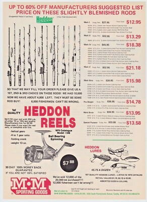 Advertisements - Heddon Rod