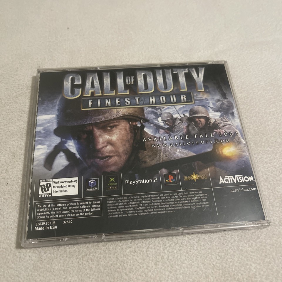 Call Of Duty -United Offensive Expansion Pack Activision PC- CD- Rom) 2 ...