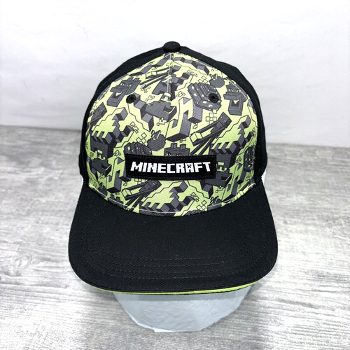 Minecraft Hat Cap Youth Size Snapback Baseball Cap Boom Graphic 2021 | eBay