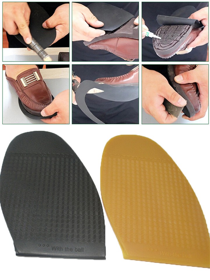 Rubber Shoe Soles Repair Patches Anti-Slip Outsoles Half Sole Repairs ...
