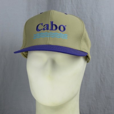 Vintage Cabo San Lucas Mexico Embroidered Snapback Trucker Hat Baseball ...
