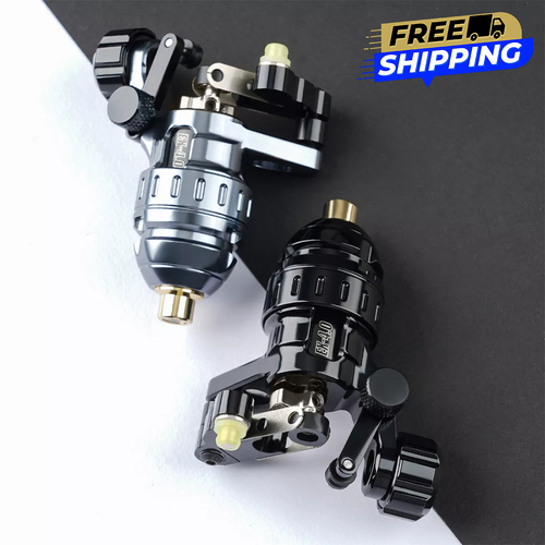 Mast Rotary Tattoo Machine DoubleSpring Coreless Motor RCA 4.0mm Stroke ...