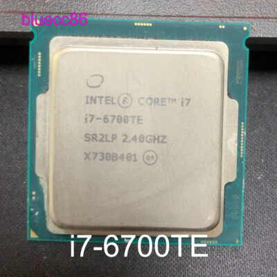 Intel Core i7 6700TE LGA1151 2.4GHz 4C/8T 8MB 35W 6Th Gen CPU Processor ...