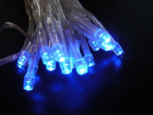 10m Blue LED String Fairy Lights Battery Operated Wedding Birthday ...