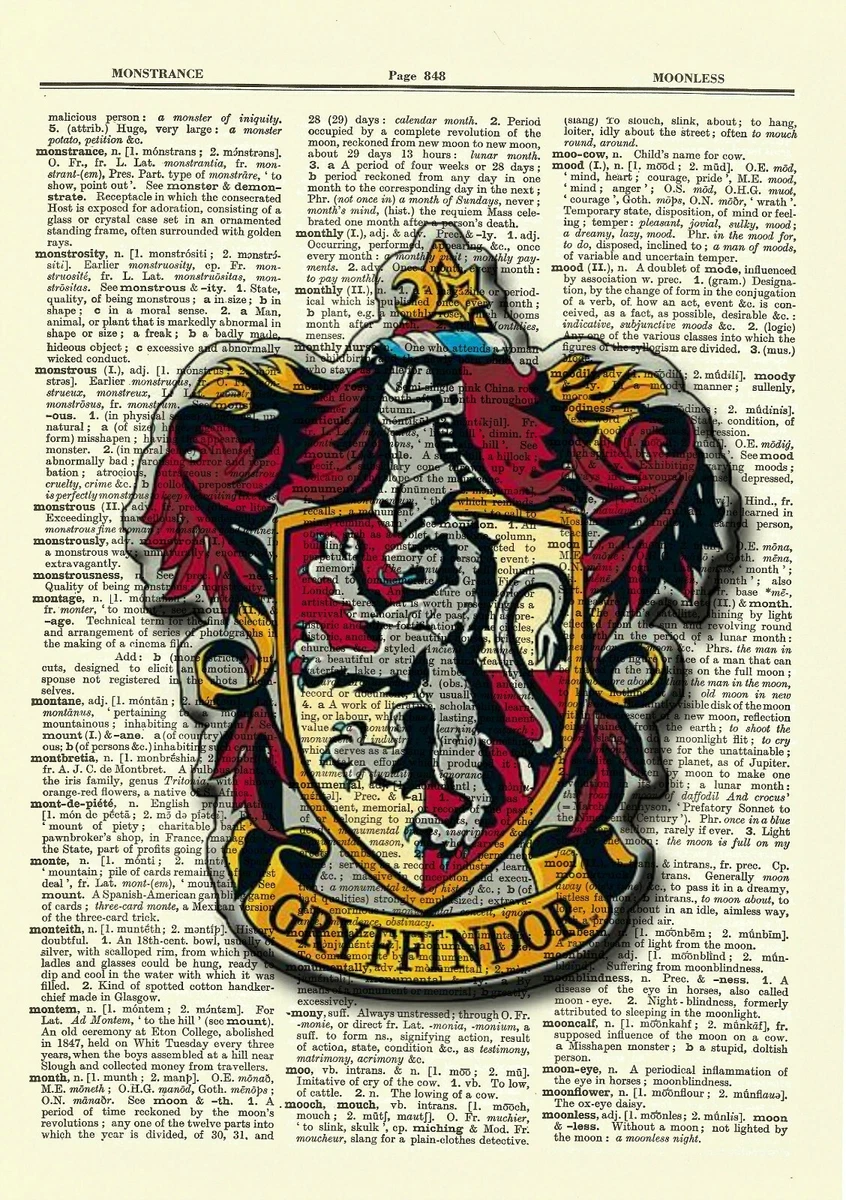 Official Gryffindor Crest Printable
