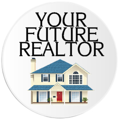 Your Future Realtor - 25 Pack Circle Stickers 3 Inch - Real Estate Home ...