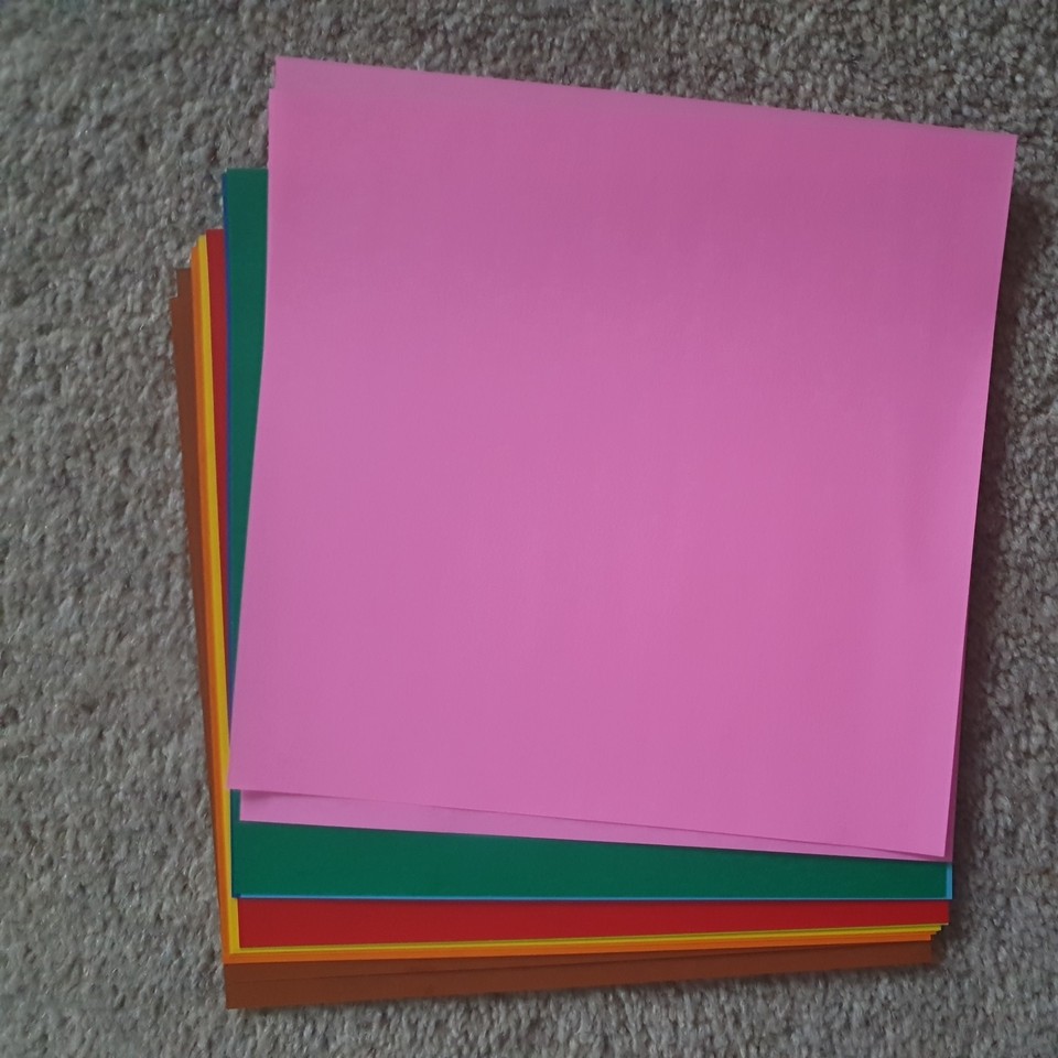 Vintage Educational Origami Japanese Paper Folding Activity Instruction ...