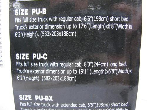 Coverite 31903 Premium Truck Car Cover - For Regular Cab Pickup, 8 ...