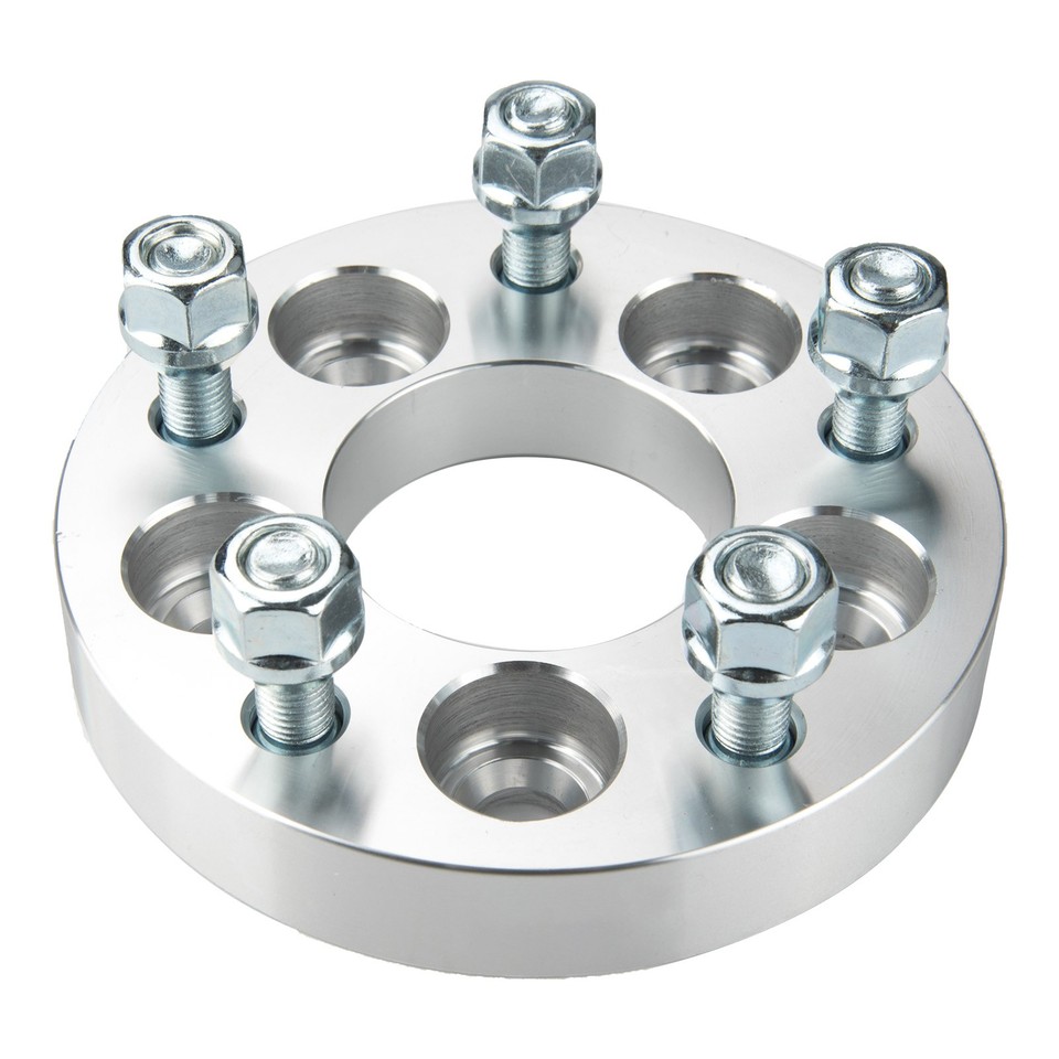 4PCS 1" Wheel Adapter 5x100mm to 5x4.5" 64.1mm M12x1.5 For 03-08 Toyota ...
