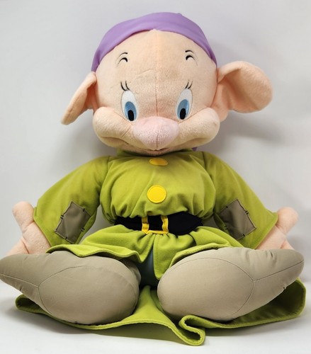 Vintage Disney Store Large Dopey 25” Plush Dwarf! Snow White 7 Dwarfs ...