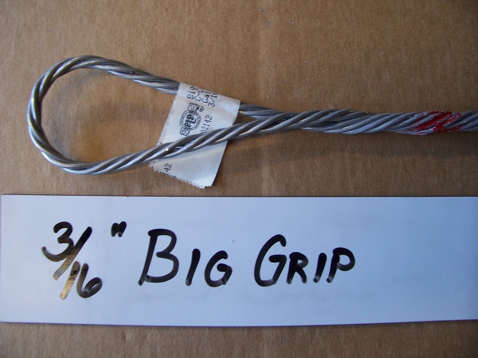 AMERITE ~ 3/16" BIG GRIP for EHS Guy Wire, AUTHENTIC OEM, for Guyed ...