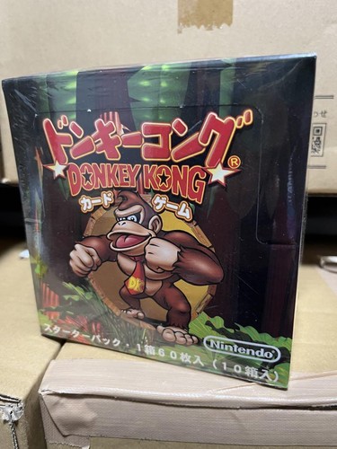 Donkey Kong Card Game Nintendo 1 carton sealed From Japan New | eBay