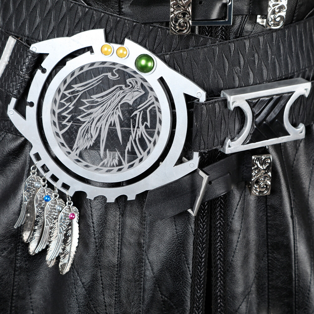 Final Fantasy Rebirth Sephiroth Cosplay Armor Costume Accessory Belt ...