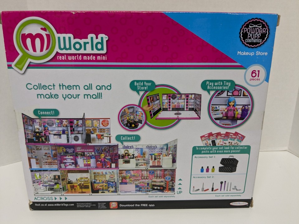 Mi World Powder Puff Cosmetics Makeup Store 61 PCS NEW | eBay