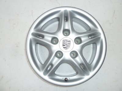 Porsche 911 986 16" Front WHEEL OEM RIM 6x17 Classic 5 Split spoke ...