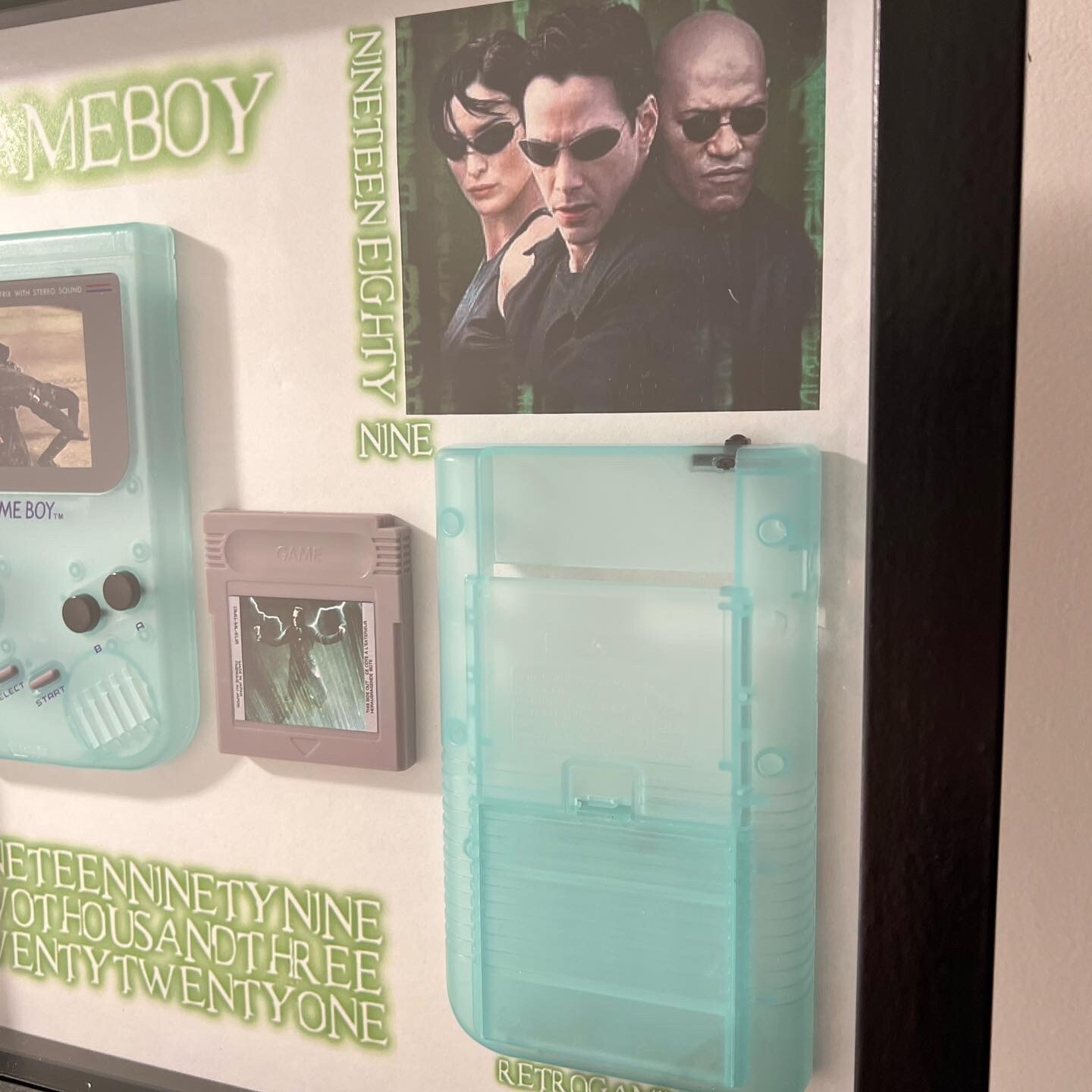 Matrix x Nintendo Gameboy Frame Wall Art Collectable | eBay Australia