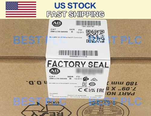 1PCS Allen Bradley 2080-LC50-24AWB Micro850 EtherNet/IP Controller ...