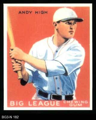 1933 Goudey Reprint #182 Andy High Cardinals 8 - NM/MT | eBay