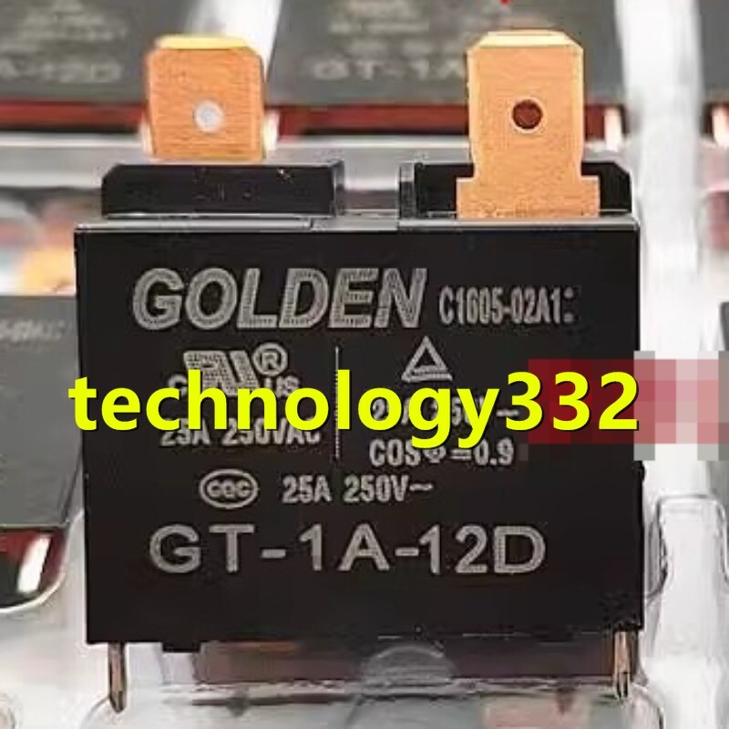2PCS NEW GOLDEN GT-1A-12D 12V 25A relay #CL | eBay