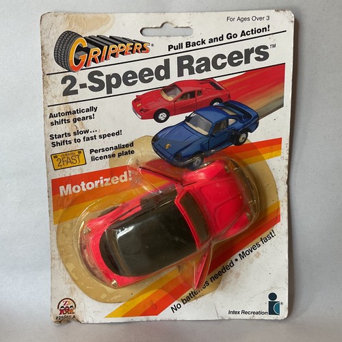 Vintage Grippers 2 Speed Racers VW Bug Motorized Car Zee Toys | eBay