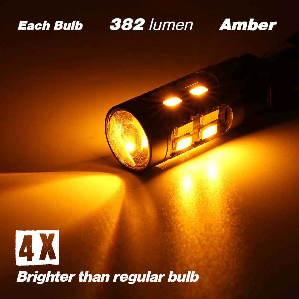 Bombillas DRL Y Direccionales 3157 Type-2 Switchback White-Amber 20 ...