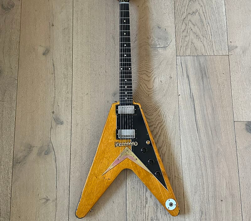 Vintage Relic Flying V Electric Guitar Joe Bonamassa Signature "Amos ...