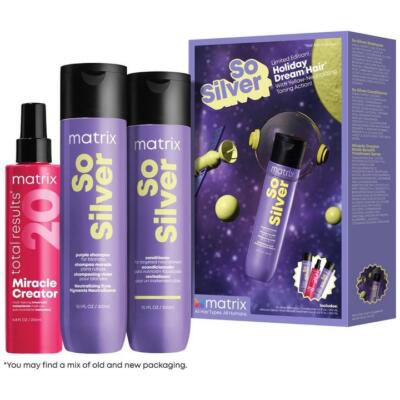 Matrix Total Results - Holiday Dream Hair Fantasy - So Silver Gift Set ...