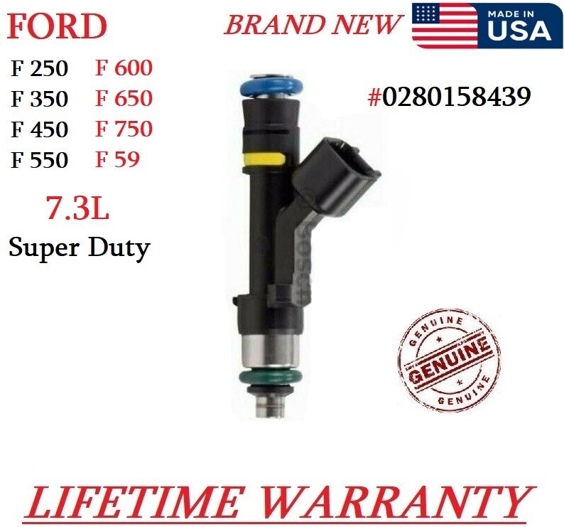 Brand New 1x FoMoCo Fuel Injector For 2020-2023 FORD 7.3L SUPER DUTY ...