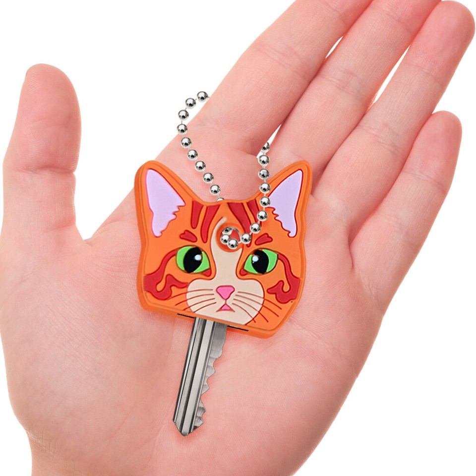 2 Pcs Key Cap Covers Key Identifier for House Keys Bag Accessories Gift ...