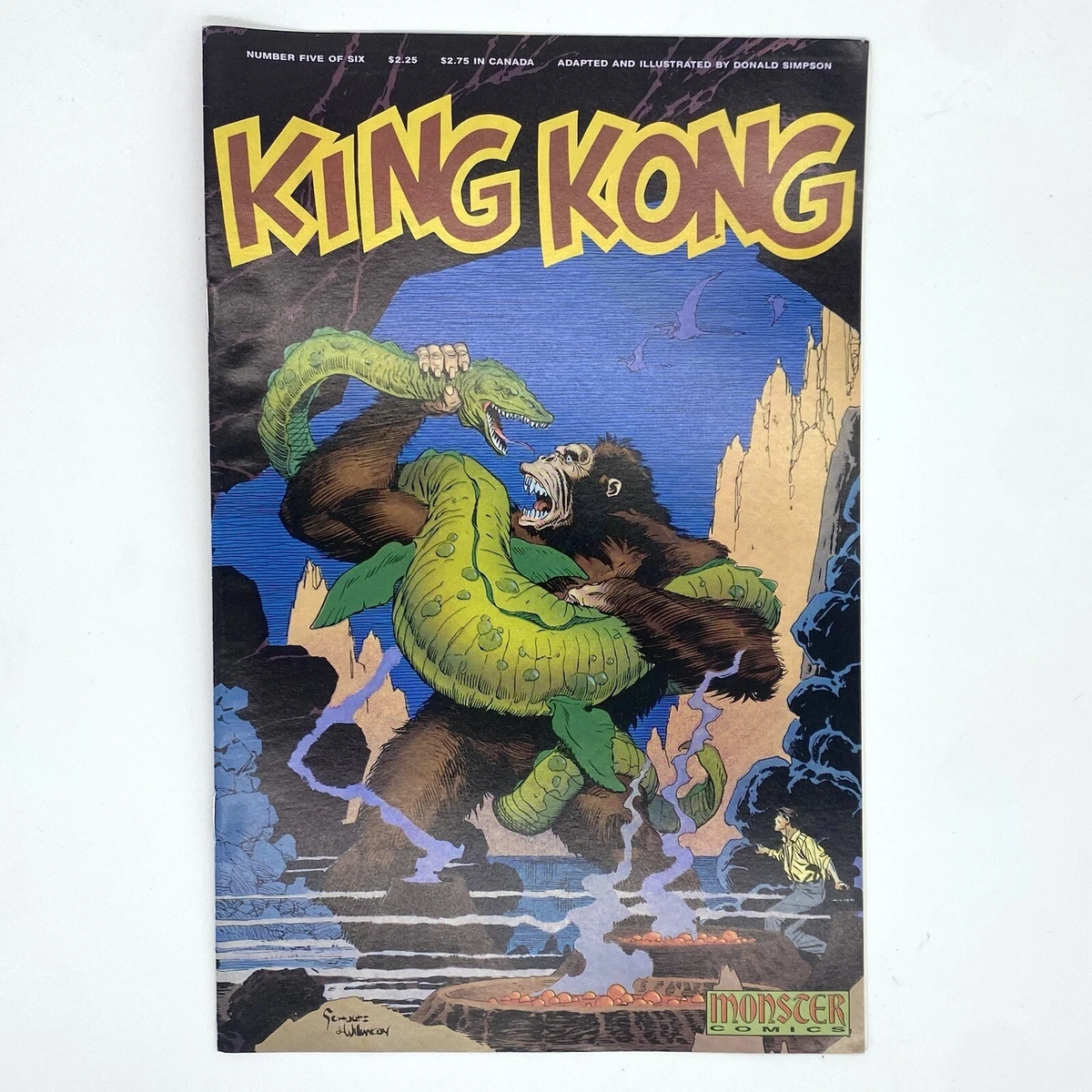 Monster Comic Book Art