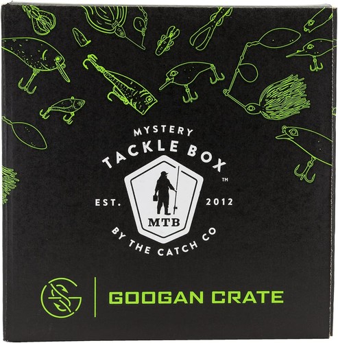 Catch Co Mystery Tackle Box Googan Squad Crate Bass Fishing Kit | Black ...