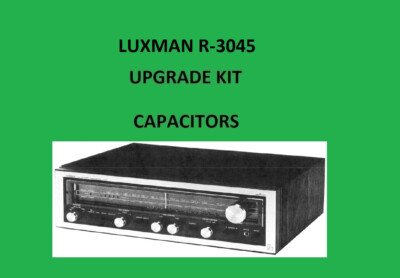 Stereo Receiver LUXMAN R-3045 Repair KIT - all capacitors | eBay