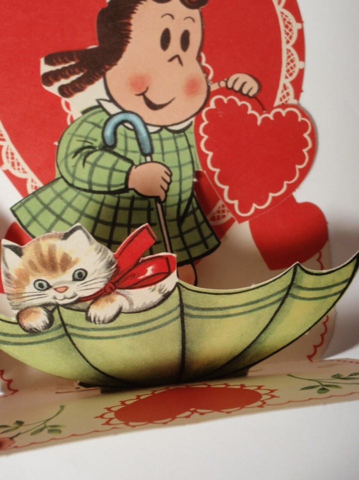 Vtg Marjorie Henderson Buell Little Lulu Valentine Day Card *USED, As ...