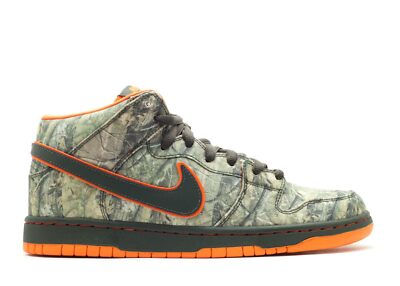Nike SB Dunk Mid Real Tree Camo | eBay