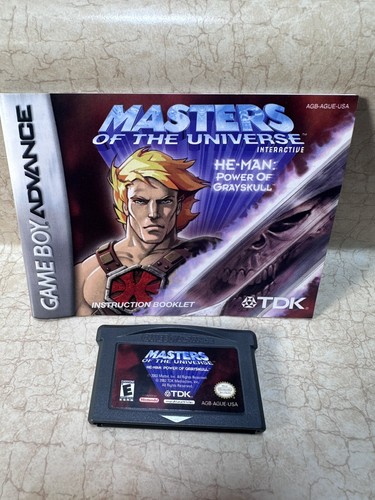 Masters of the Universe He-Man Power Grayskull Game Boy Advance ...