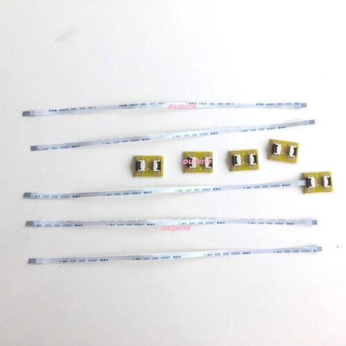 5 x FFC FPC 6pin to 6pin 0.5mm Pitch Ribbon Cable ZIF HDD +Adaptor ...