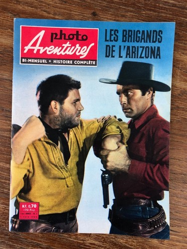 Cine Roman EDISIRIO PHOTO AVENTURES # 7 (Juin 1960) Les Brigands de l ...