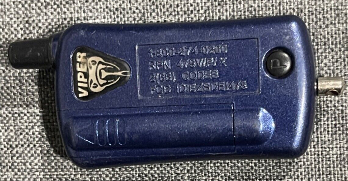 Viper 2-Way LCD Security Alarm Keyfob Transmitter 5B EZSDEI478-TESTED ...
