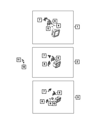 New Genuine Mopar Bracket Mounting OE 68376497AA | eBay