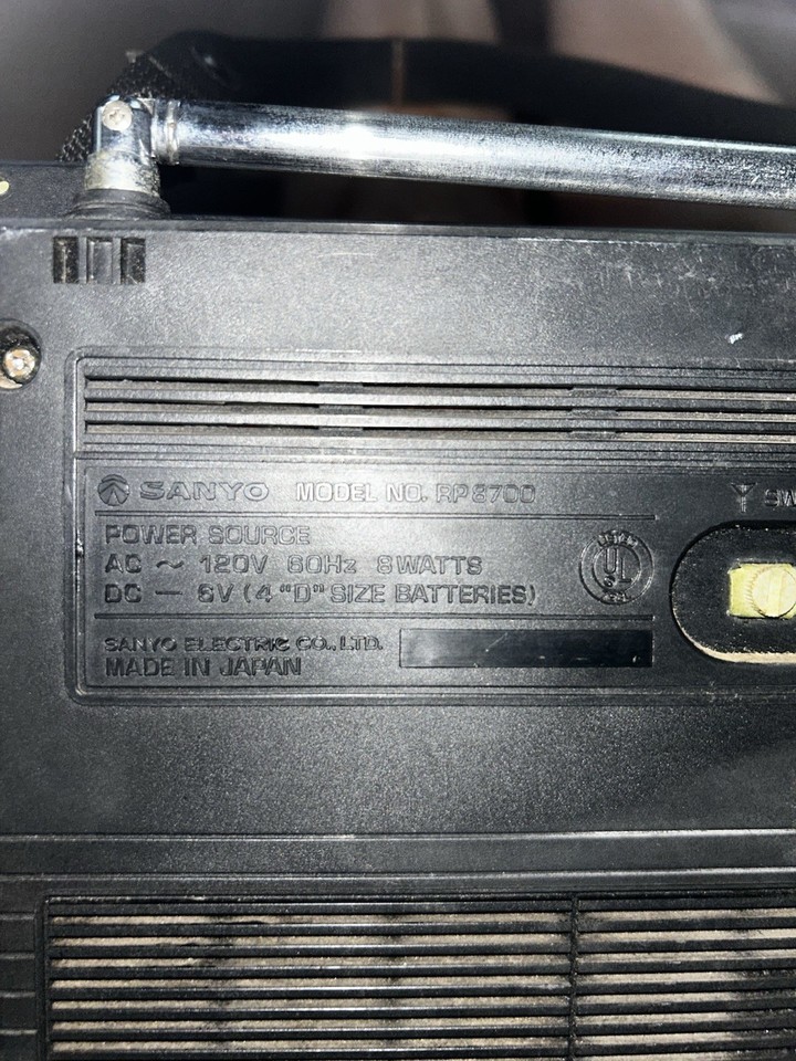 SANYO RP 8700 Army Style World Receiver Radio In Mint Condition | eBay