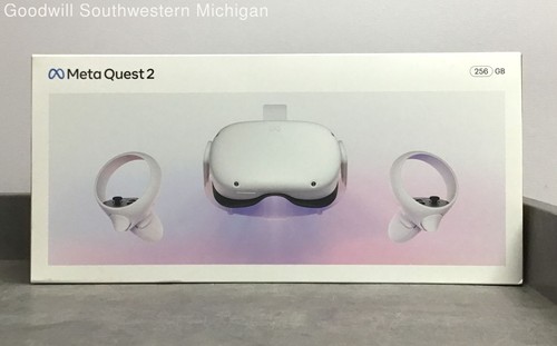 UNTESTED Facebook/Meta Oculus Quest 2 VR 256GB Headset - New/Open Box ...