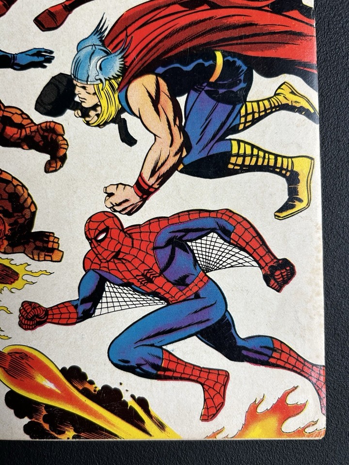 FANTASTIC FOUR #73 Spider-Man, Thor, Daredevil App! Marvel 1968 Nice ...