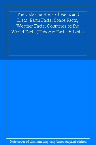 The Usborne Book of Facts and Lists: Earth Facts, Space Facts, W | eBay