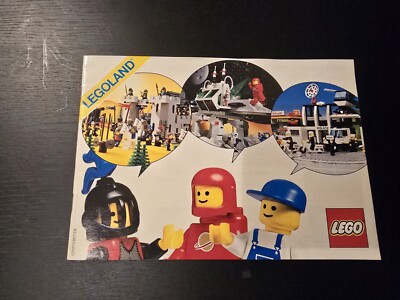 LEGO Legoland Vintage 1986 Brochure Catalog Booklet 114578/114678 | eBay