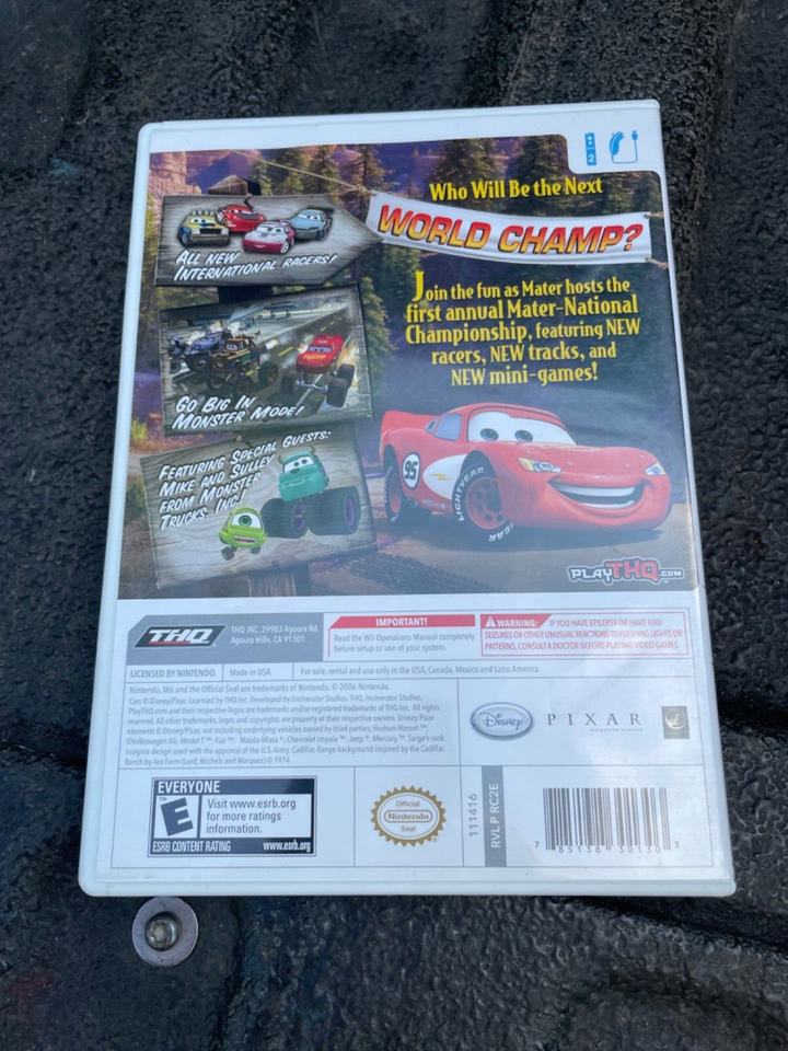 Cars: Mater-National Championship (Nintendo Wii, 2007) 785138301303| eBay