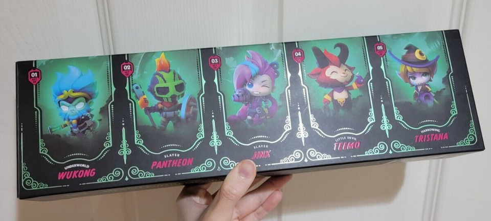 League Of Legends Harrowing Teemo Tristana Jinx Wukong Pantheon Mini ...