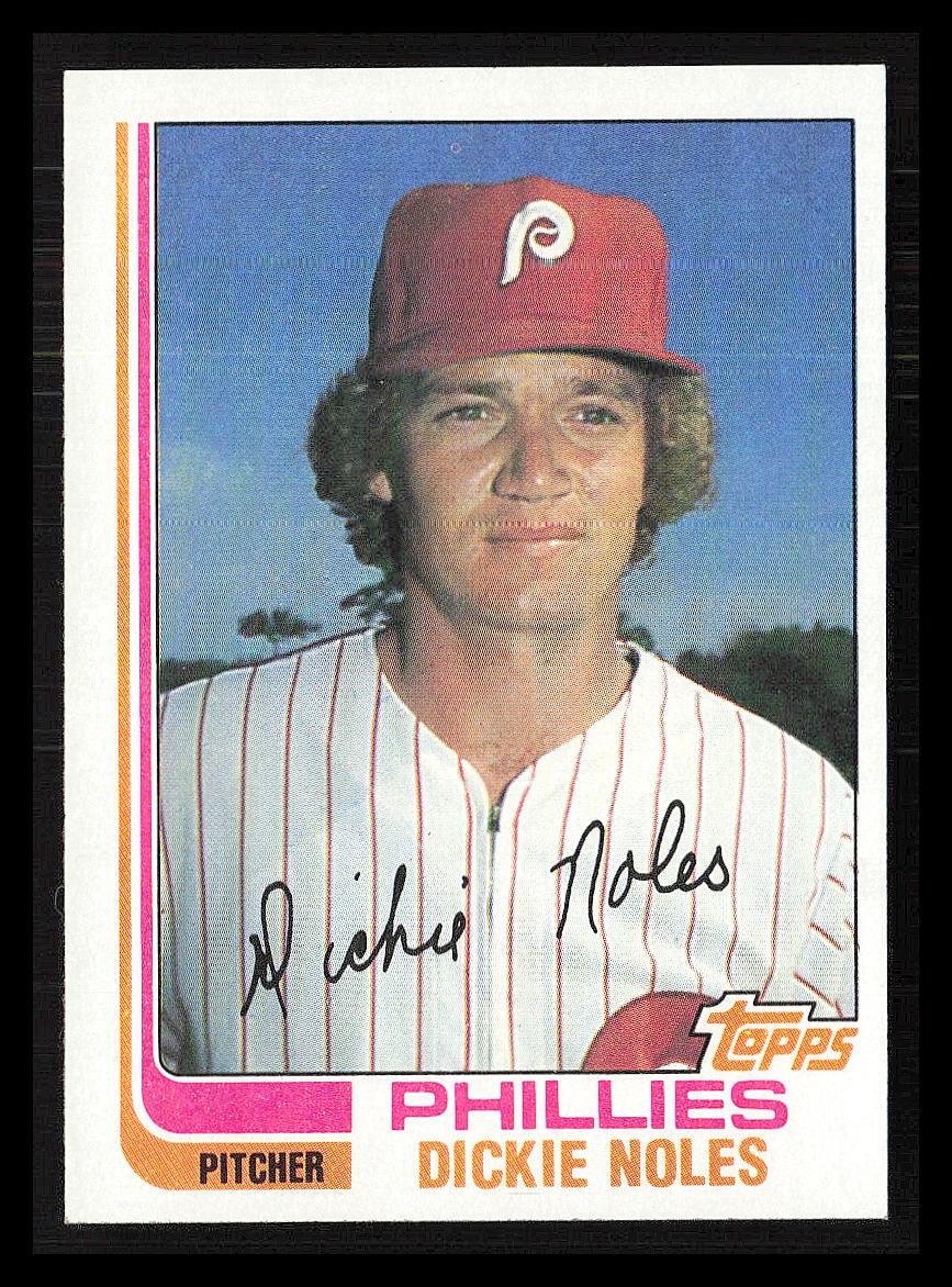 Dickie Noles 1982 Topps #530 Philadelphia Phillies | eBay