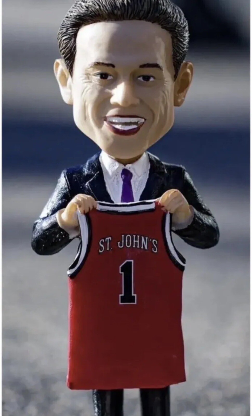 ST JOHNS RICK PITINO BOBBLEHEAD SGA RED STORM BASKETBALL SJU UBS 2/6 ...